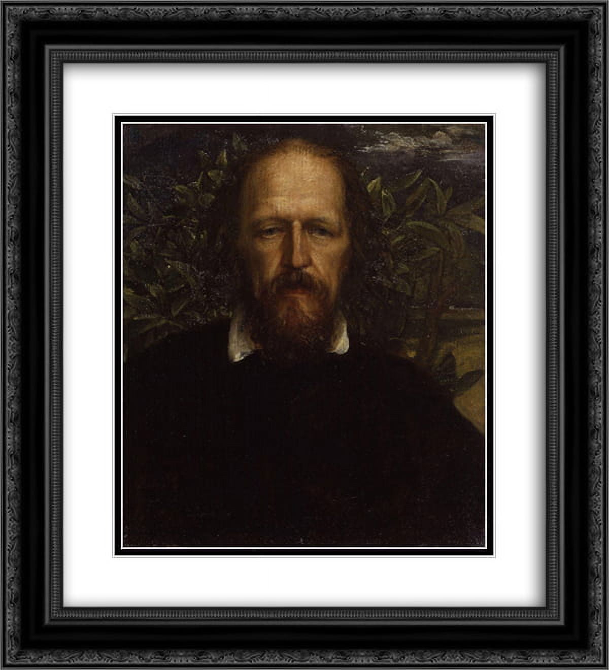 George Frederick Watts 2x Matted 20x24 Black Ornate Framed Art Print ...