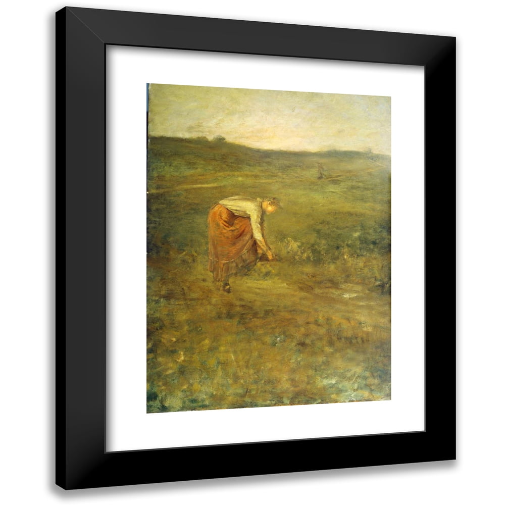 George Fuller 11x14 Black Modern Framed Museum Art Print Titled - Girl ...