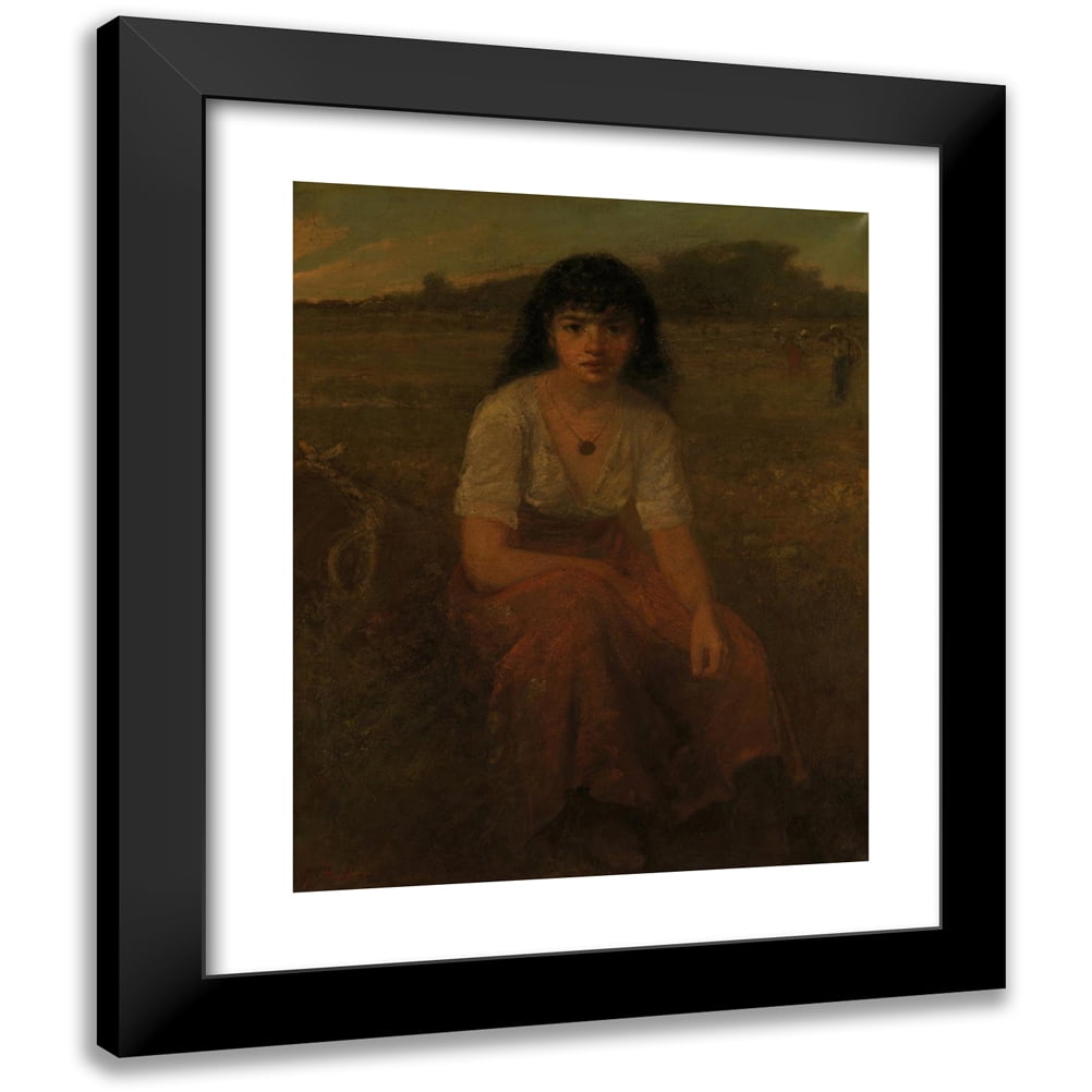 George Fuller 12x14 Black Modern Framed Museum Art Print Titled - The ...