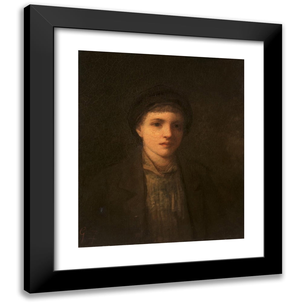 George Fuller 20x23 Black Modern Framed Museum Art Print Titled - Head ...