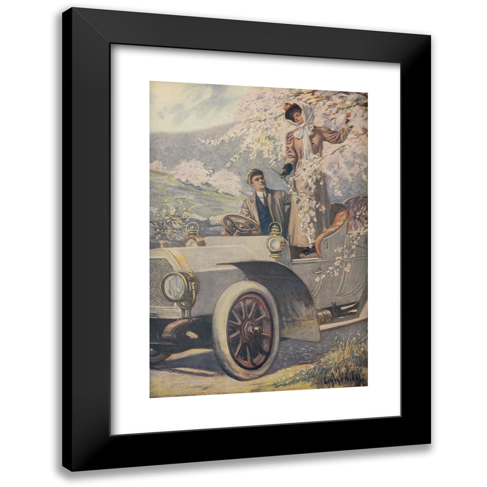 George Gibbs 13x18 Black Modern Framed Museum Art Print Titled - A ...