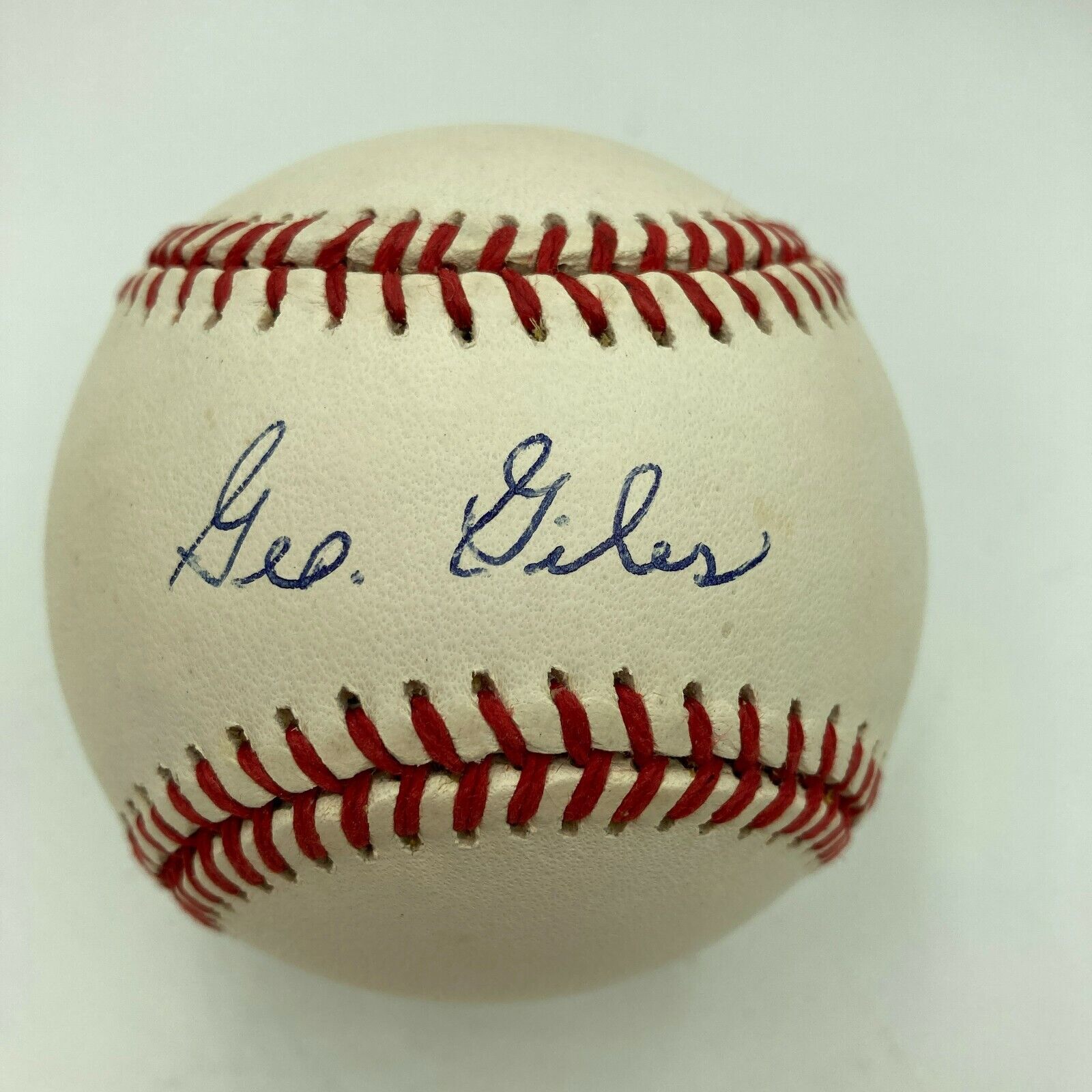 George Giles Signed Official Major League Baseball Negro League Legend JSA - Walmart.com