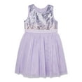 George Girls' Two Tone Sequin Tutu Dress, Sizes 4-16 - Walmart.com