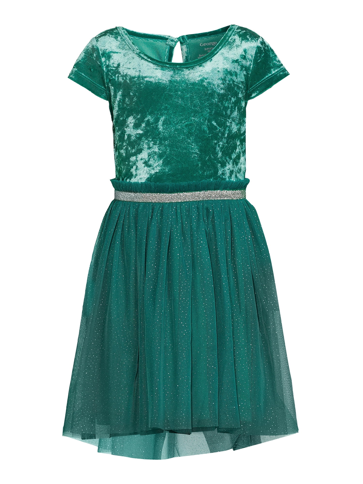 George Girls Velour Tutu Dress, Sizes 4-16 - Walmart.com