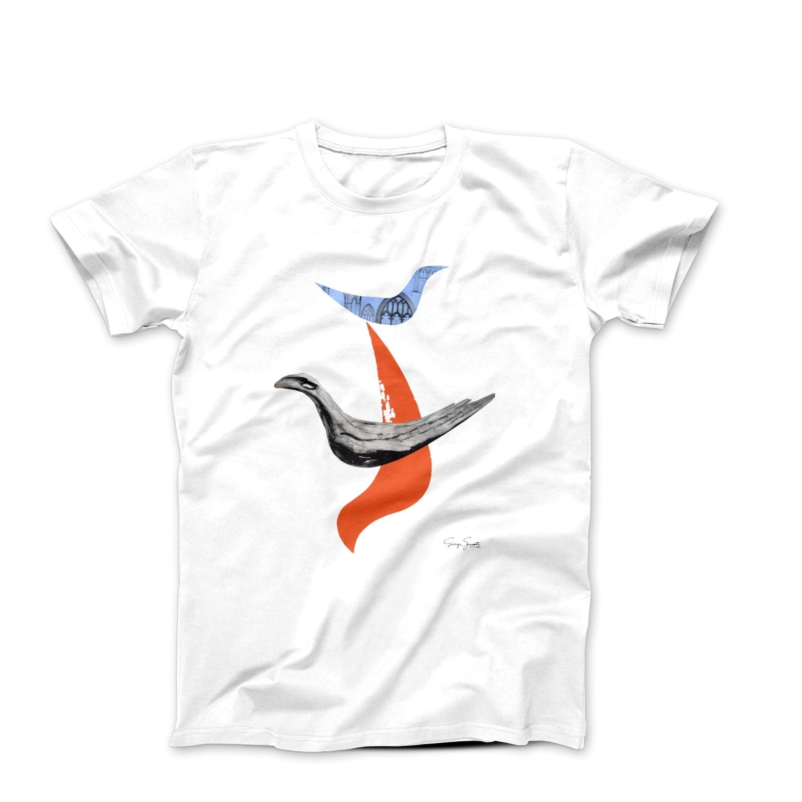 George Giusti Blue Bird (1952) Magazine Art T-shirt - Walmart.com
