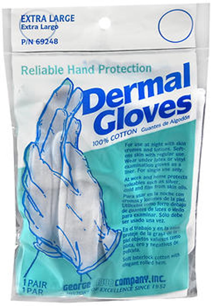 George Glove Company Dermal Gloves Extra Large - 1 PR - Walmart.com