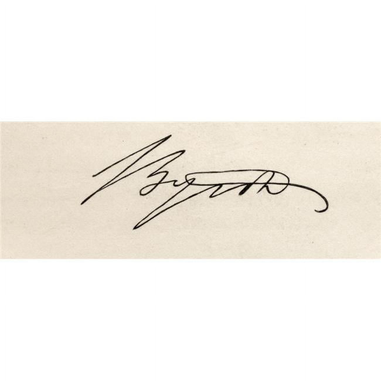 George Gordon Lord Byron 1788-1824 Signature. English Romantic Poet ...
