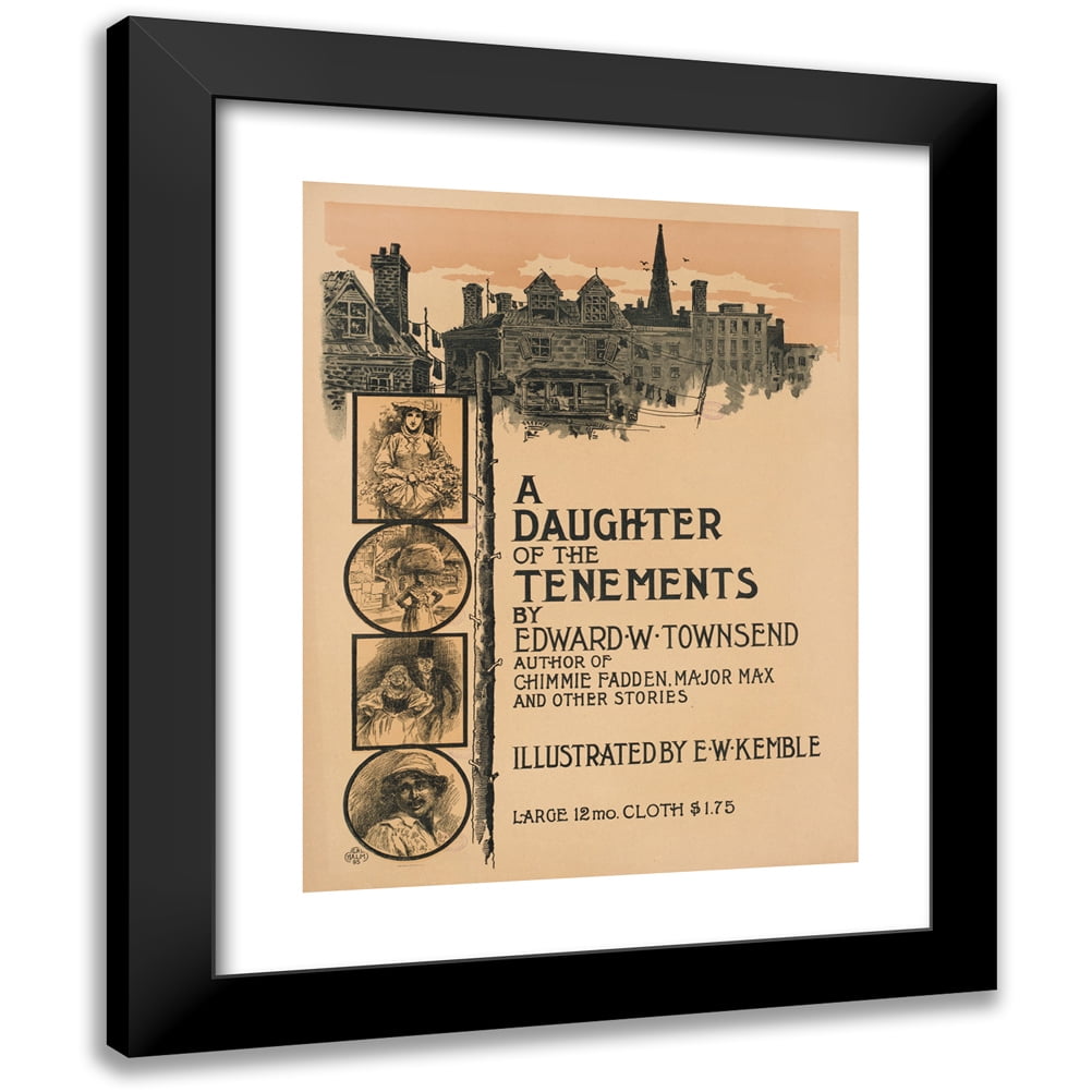 George Halm 15x18 Black Modern Framed Museum Art Print Titled - A ...