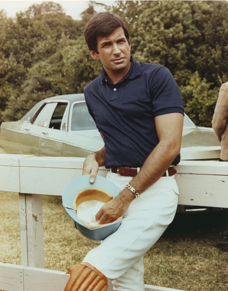 George Hamilton Leaning on a White Fence Photo Print (8 x 10) - Walmart.com