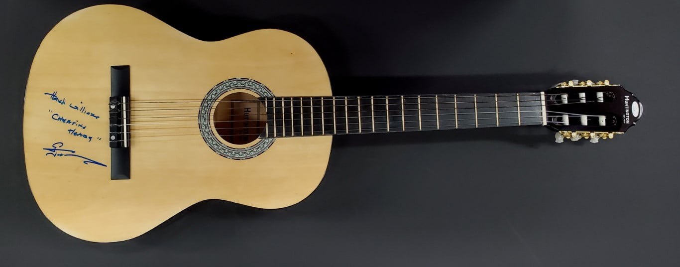 George Hamilton Signed Autographed Guitar Cheating Hearts Williams JSA ...