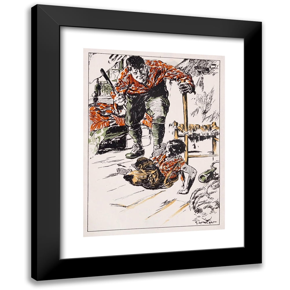 George Hand Wright 11x14 Black Modern Framed Museum Art Print Titled ...