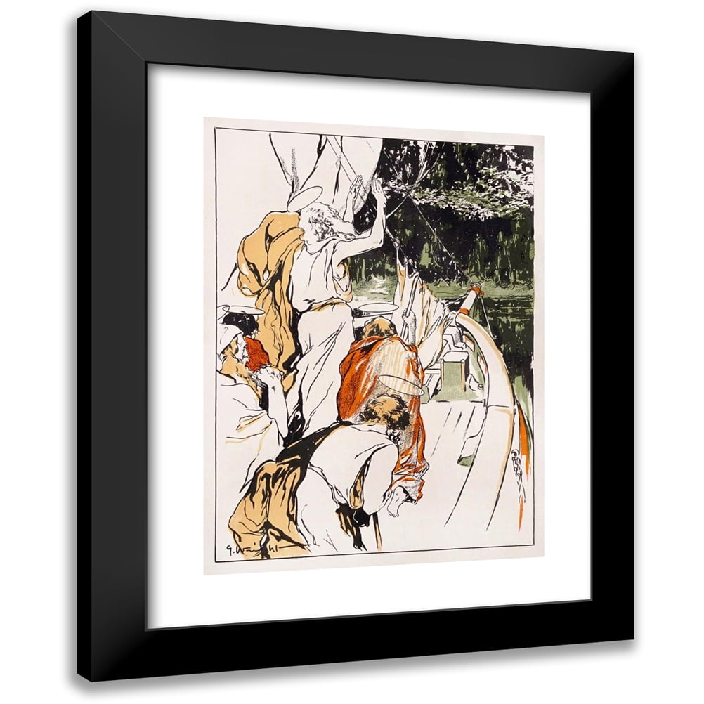 George Hand Wright 11x14 Black Modern Framed Museum Art Print Titled ...