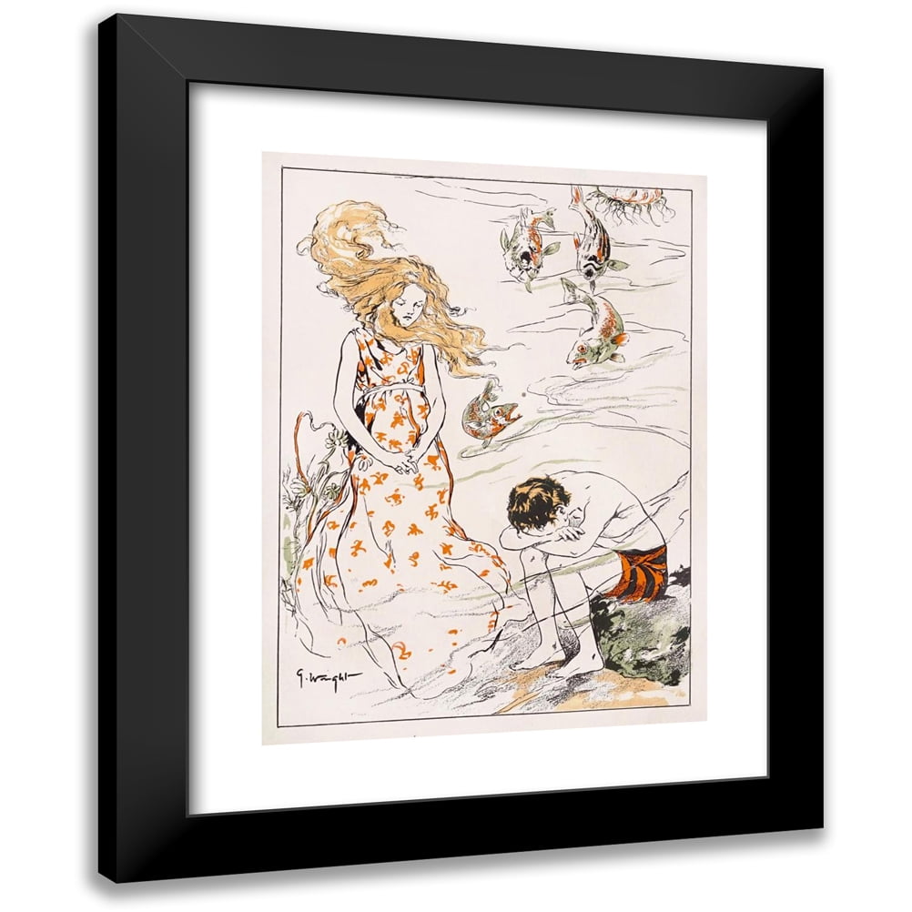 George Hand Wright 19x24 Black Modern Framed Museum Art Print Titled ...