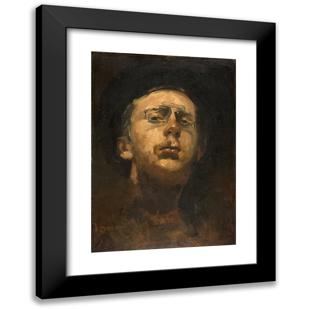 George Hendrik Breitner 11x14 Black Modern Framed Museum Art Print ...