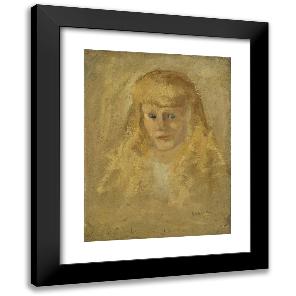 George Hendrik Breitner 19x24 Black Modern Framed Museum Art Print ...