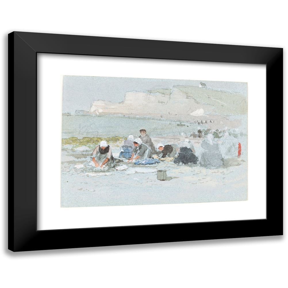 George Henry Boughton 14x11 Black Modern Framed Museum Art Print Titled ...
