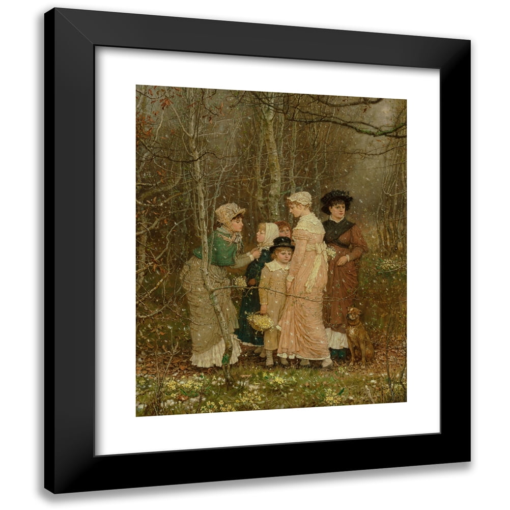 George Henry Boughton 20x24 Black Modern Framed Museum Art Print Titled ...