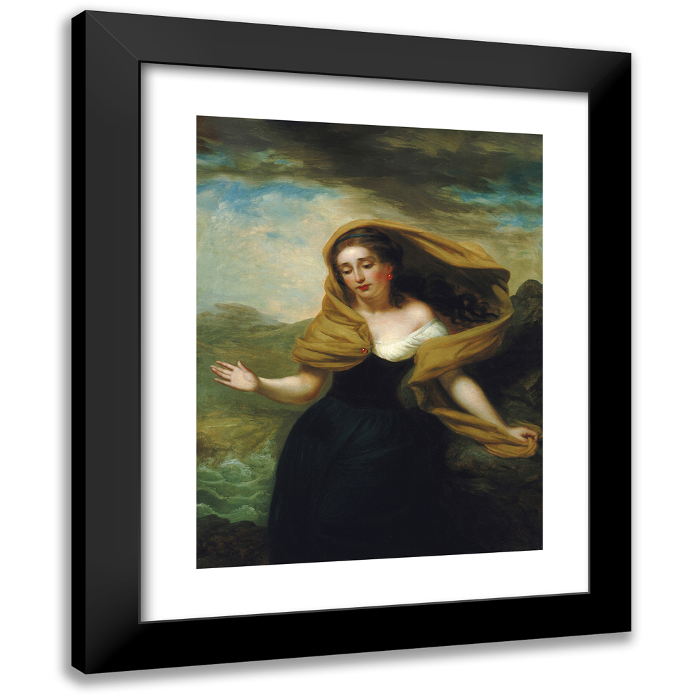 George Henry Hall 12x14 Black Modern Framed Museum Art Print Titled ...