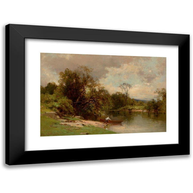 George Henry Smillie 18x13 Black Modern Framed Museum Art Print Titled ...