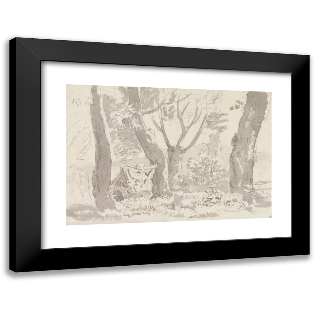 George Howland Beaumont 14x11 Black Modern Framed Museum Art Print ...