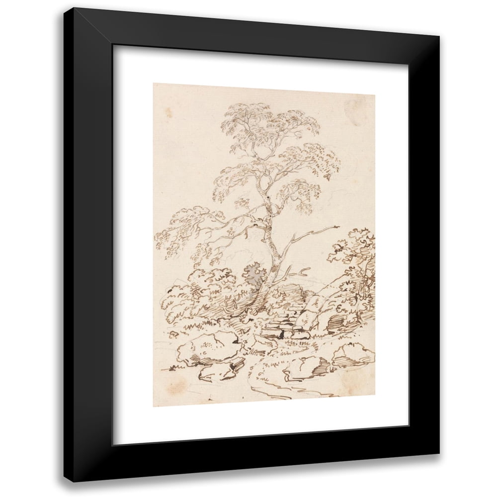 George Howland Beaumont 17x24 Black Modern Framed Museum Art Print ...