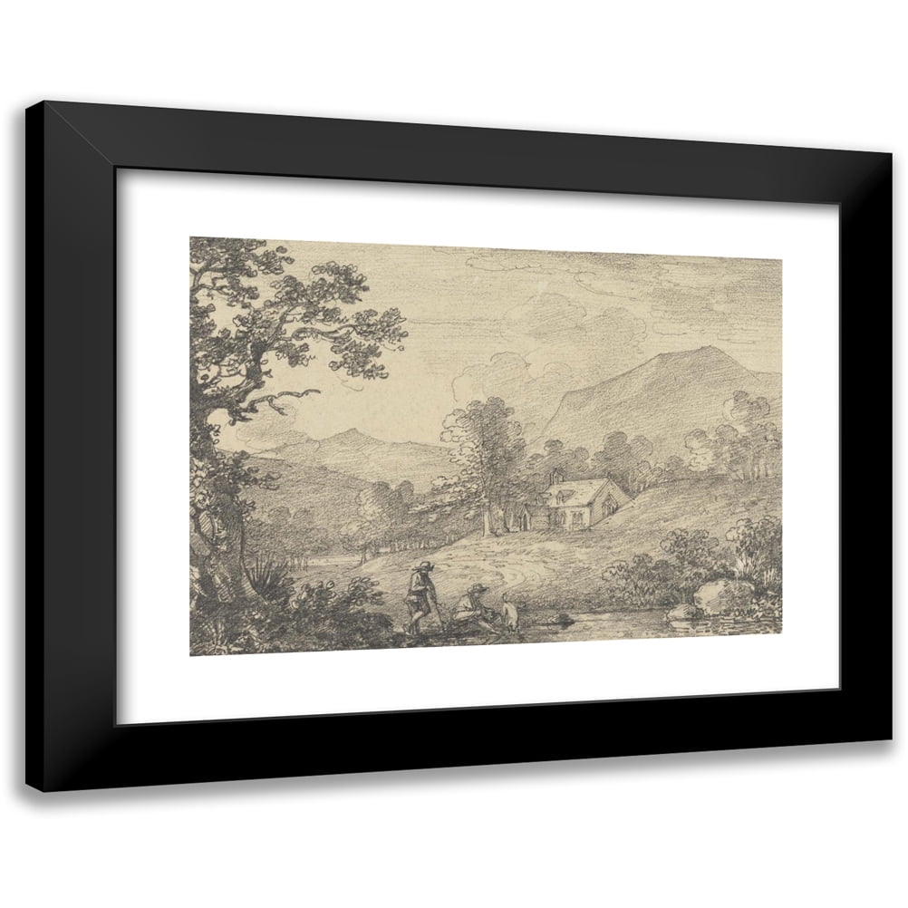 George Howland Beaumont 18x14 Black Modern Framed Museum Art Print ...