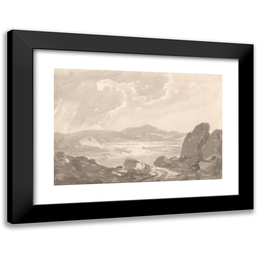 George Howland Beaumont 18x14 Black Modern Framed Museum Art Print ...