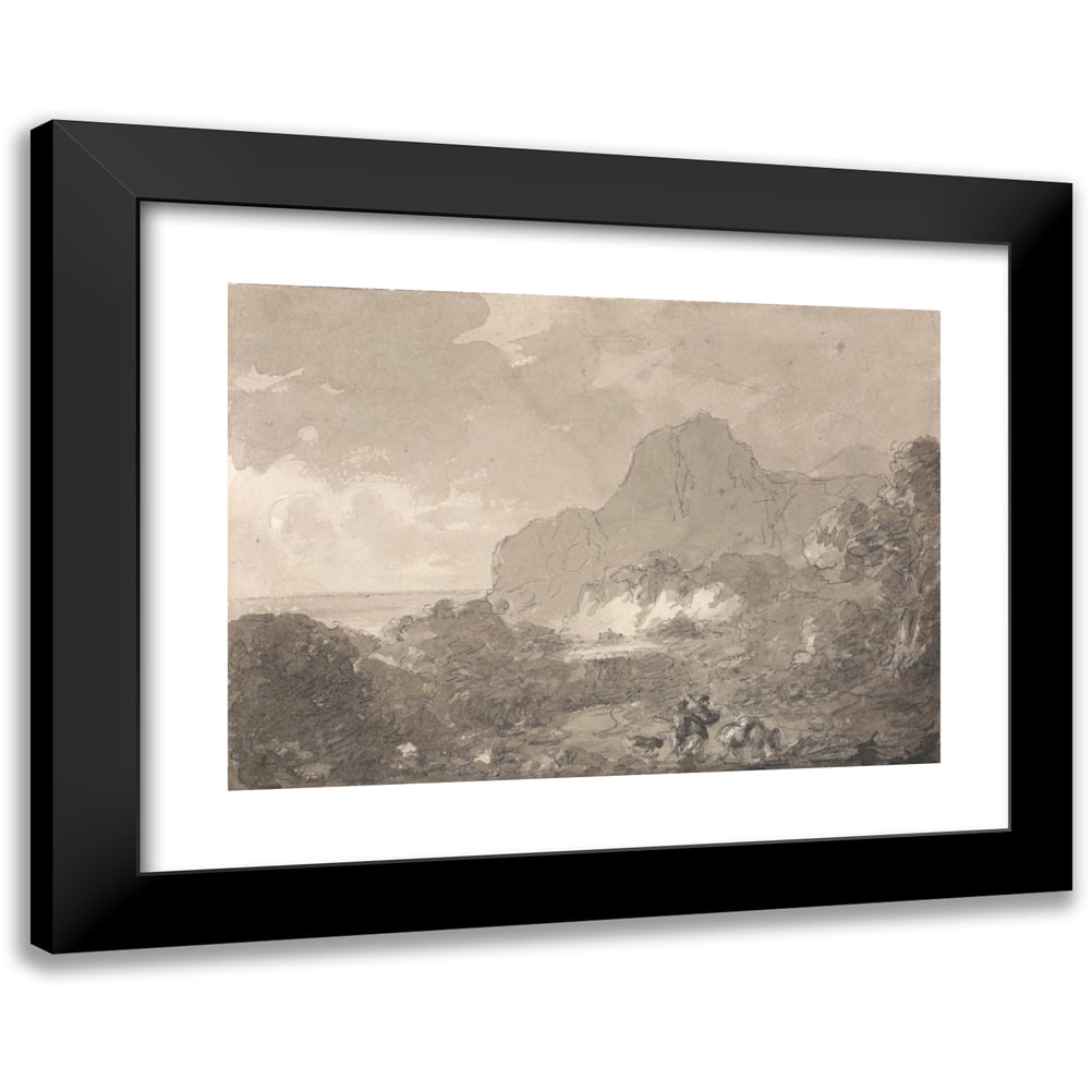 George Howland Beaumont 18x14 Black Modern Framed Museum Art Print ...