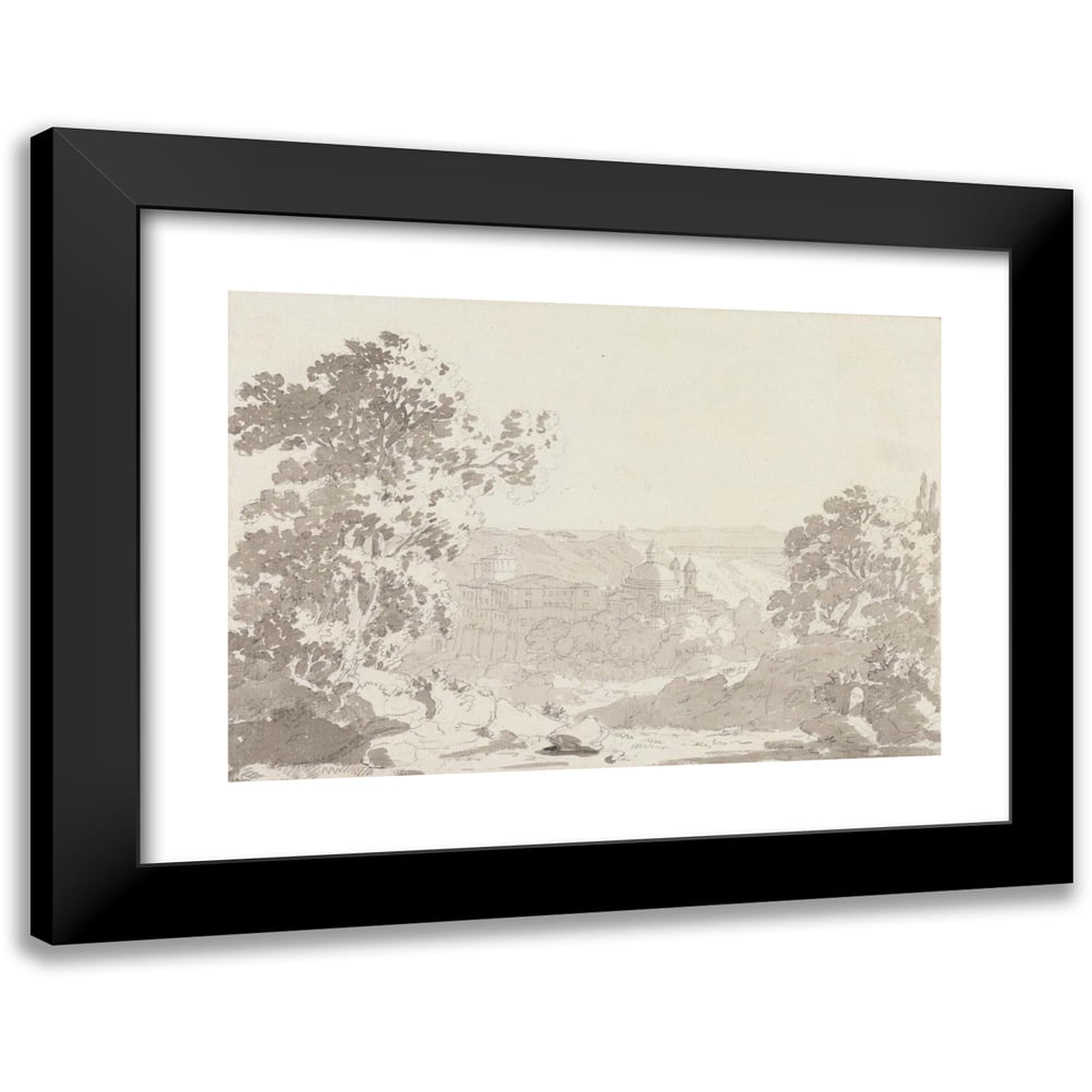 George Howland Beaumont 24x18 Black Modern Framed Museum Art Print ...
