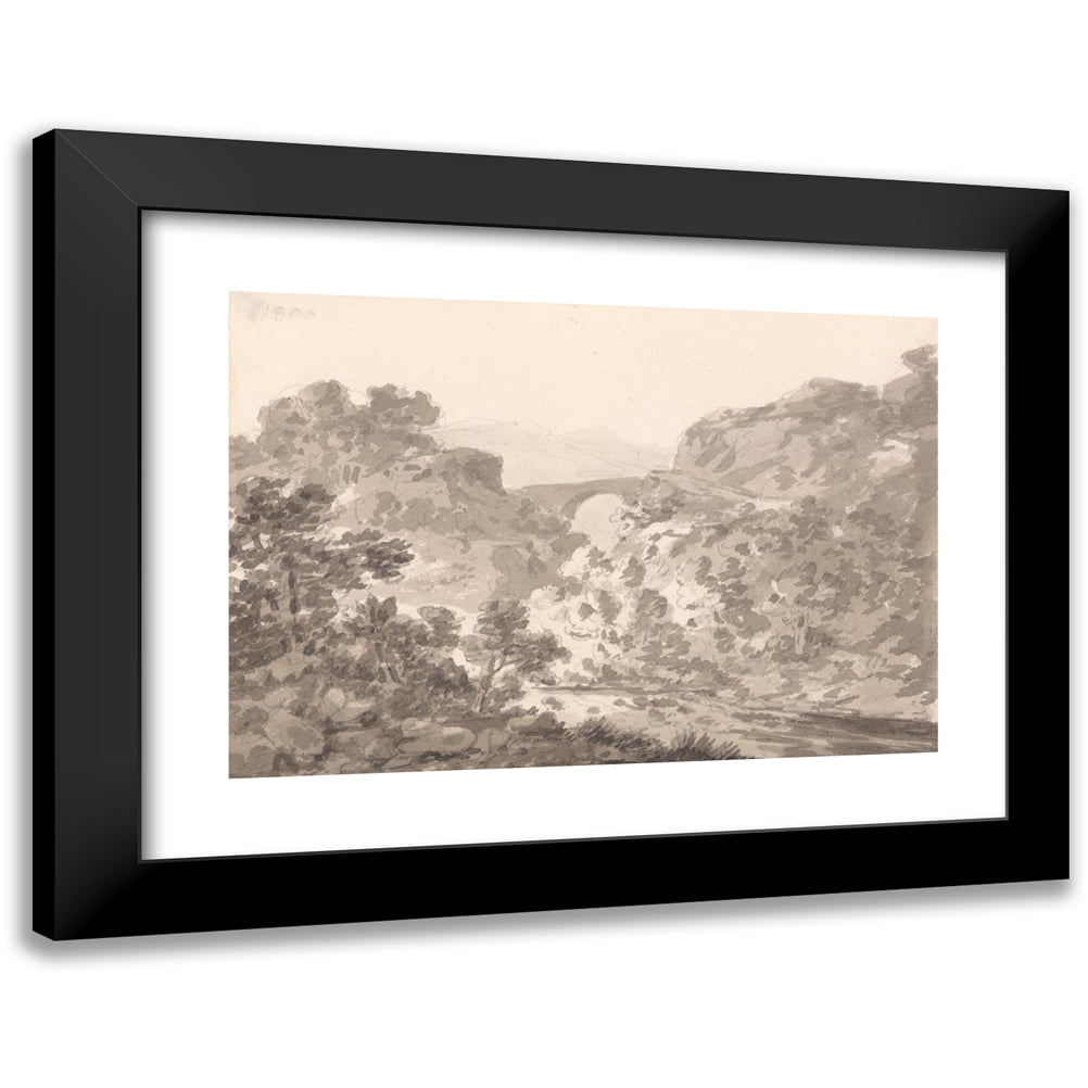 George Howland Beaumont 24x18 Black Modern Framed Museum Art Print ...