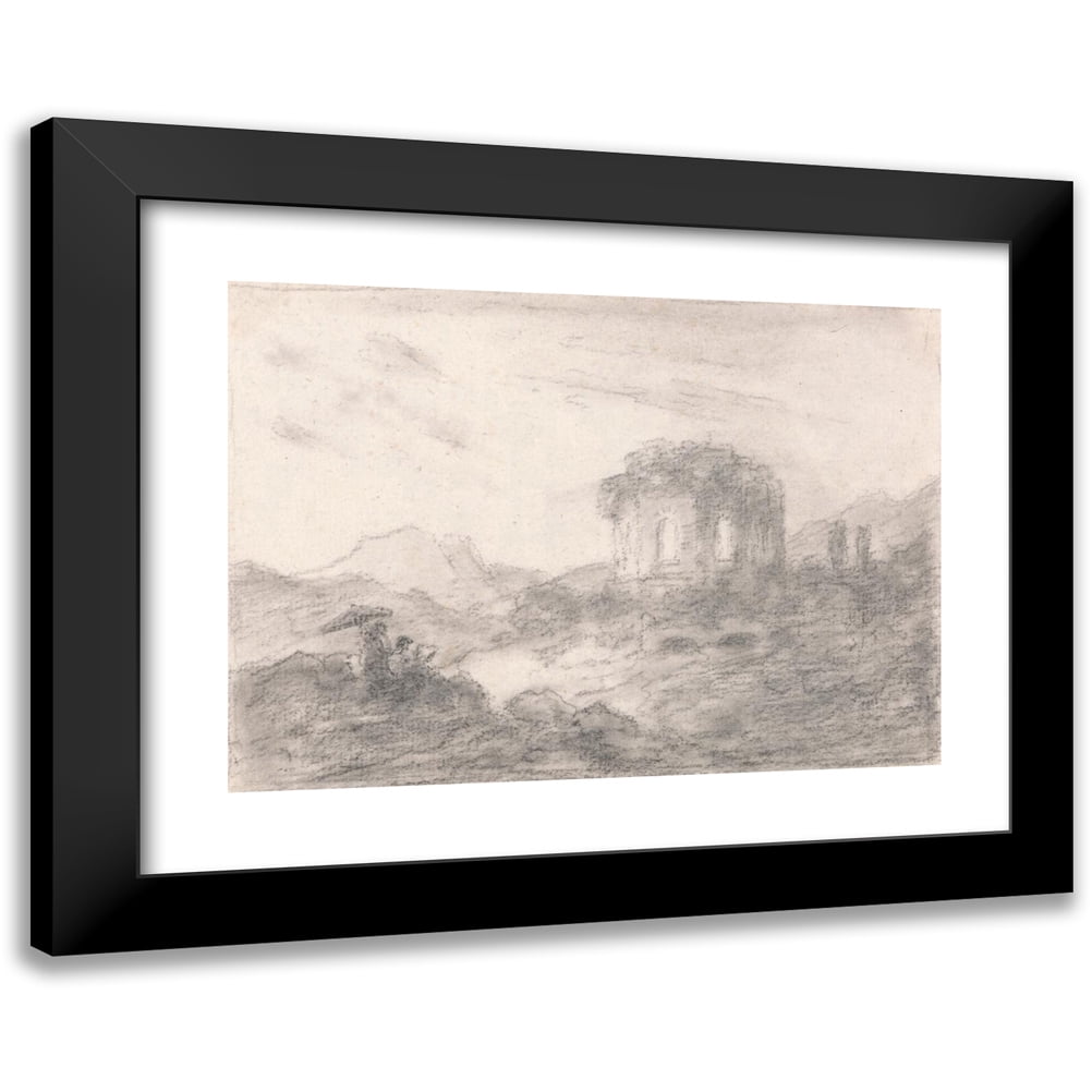 George Howland Beaumont 24x18 Black Modern Framed Museum Art Print ...