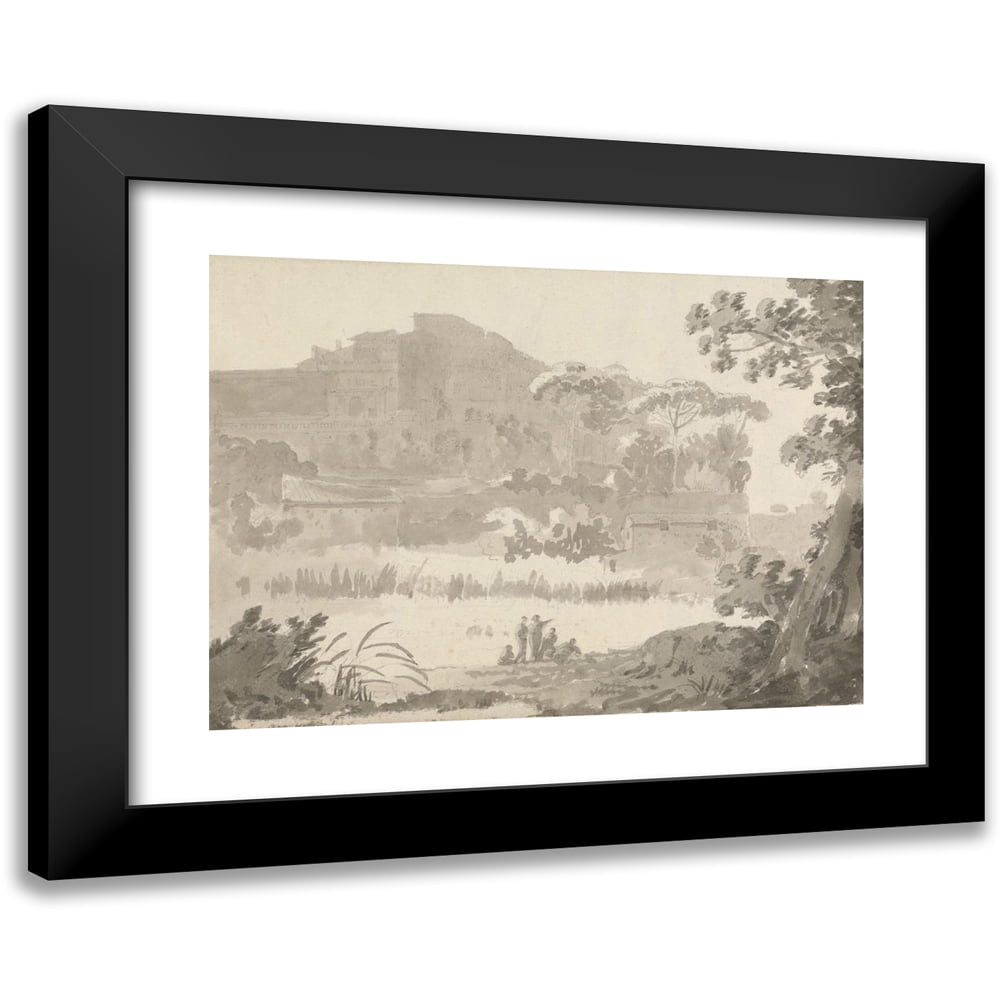 George Howland Beaumont 24x18 Black Modern Framed Museum Art Print ...