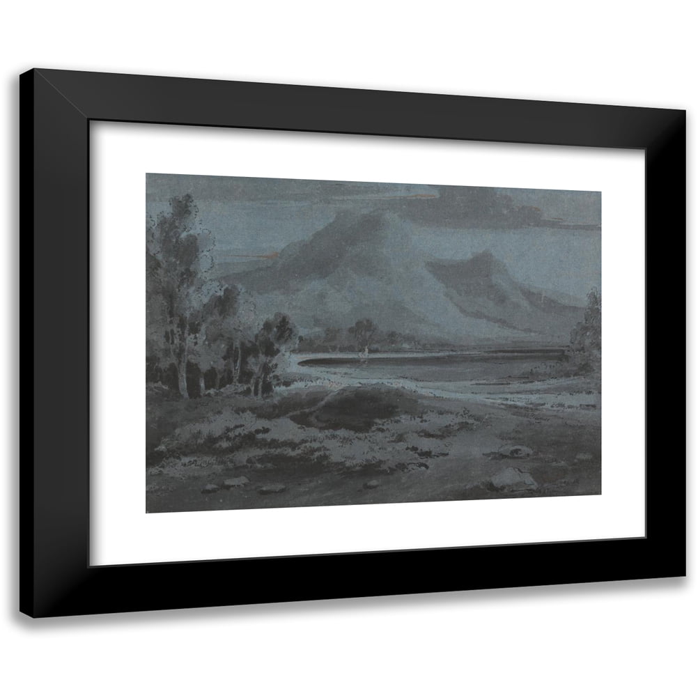 George Howland Beaumont 24x19 Black Modern Framed Museum Art Print ...