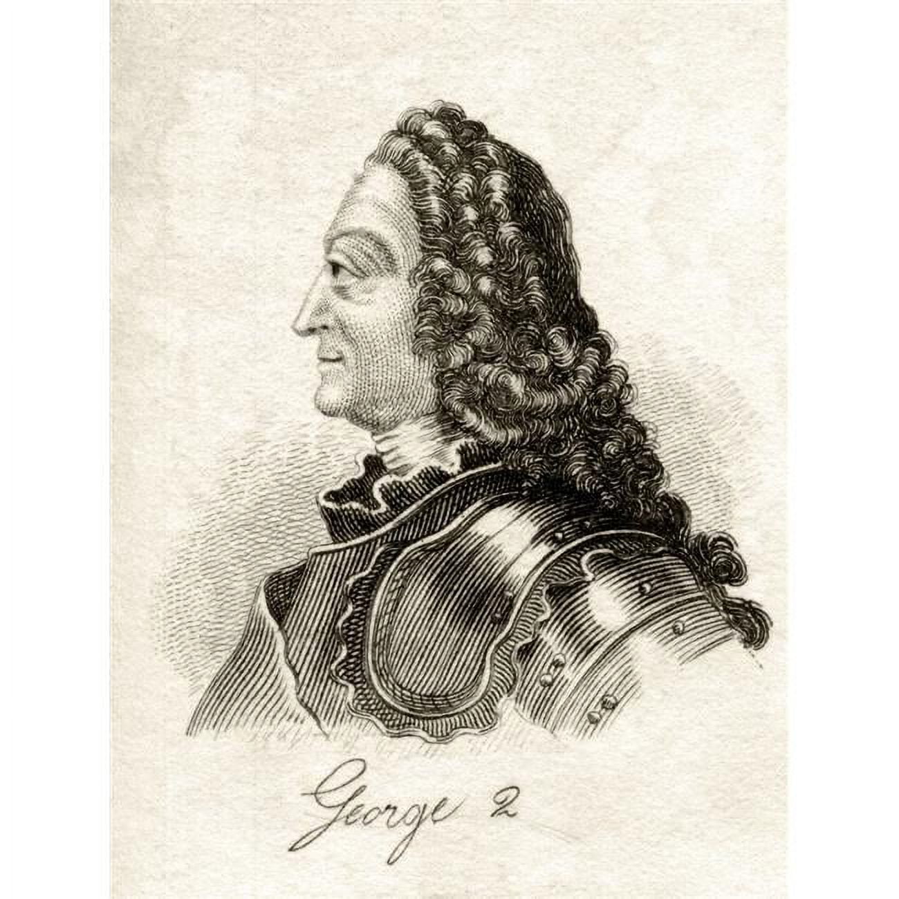 George II 1683-1760 George Augustus King of Great Britain & Ireland ...