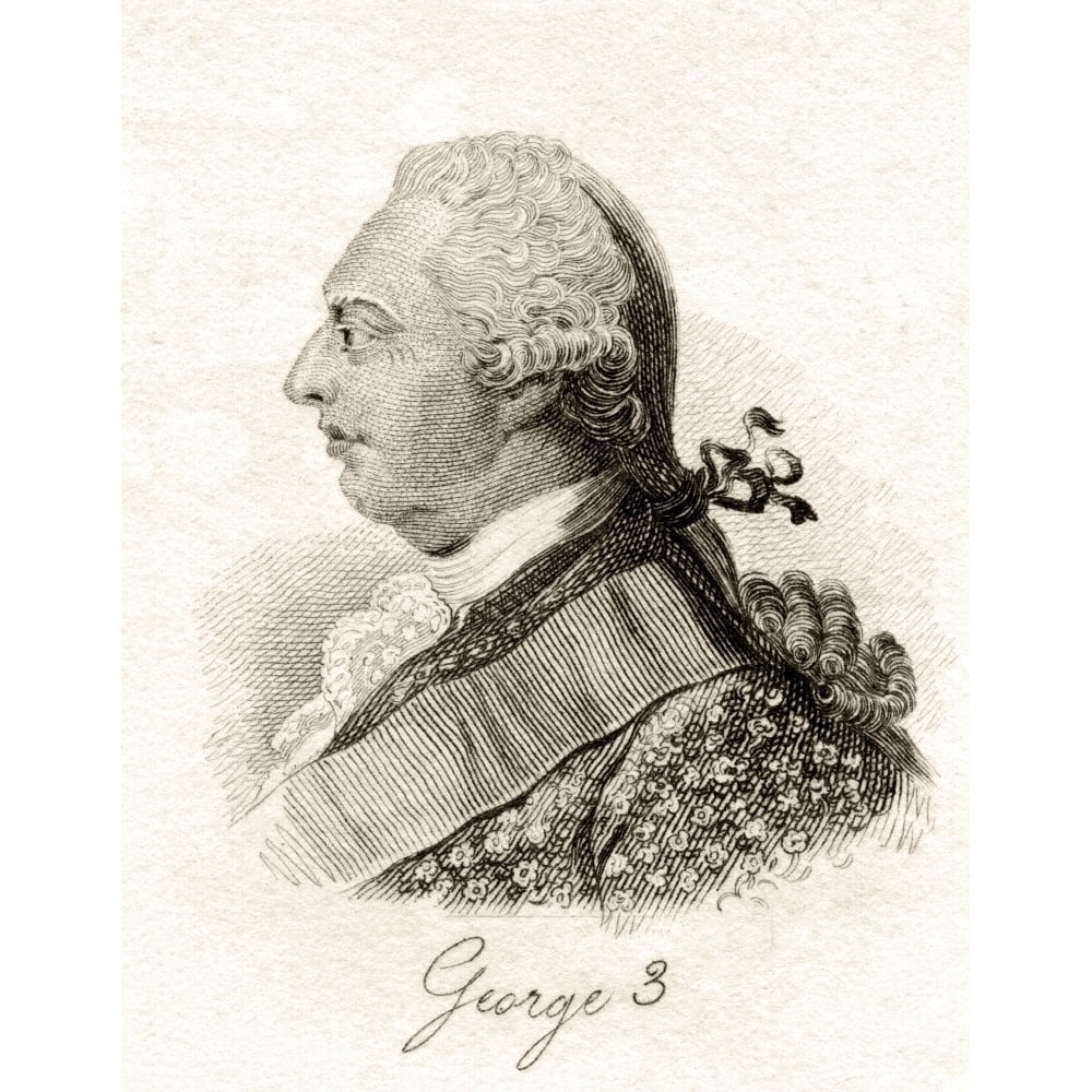 George Iii 1738-1820 George William Frederick King Of Great Britain And ...