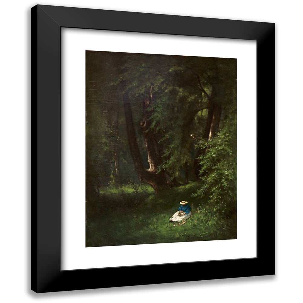 George Inness 19x24 Black Modern Framed Museum Art Print Titled - In ...