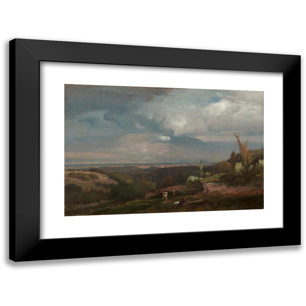 George Inness 24x17 Black Modern Framed Museum Art Print Titled ...