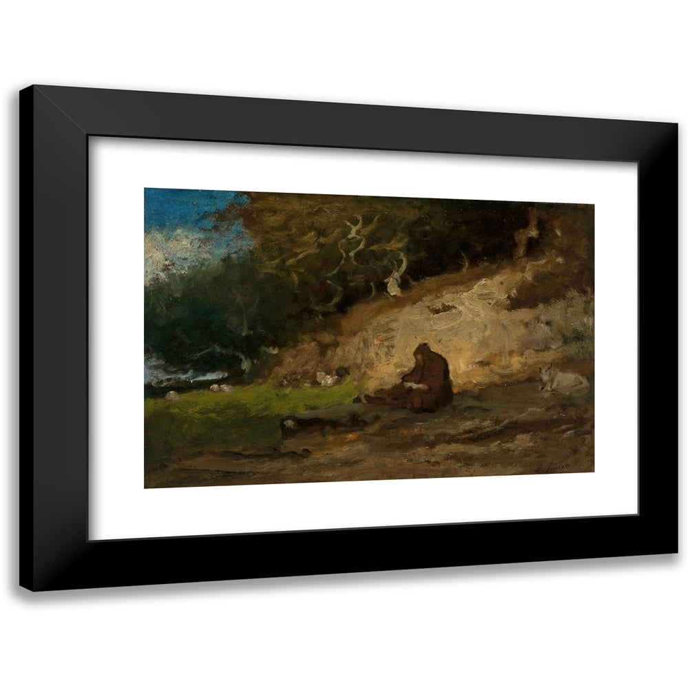 George Inness 24x17 Black Modern Framed Museum Art Print Titled - The ...