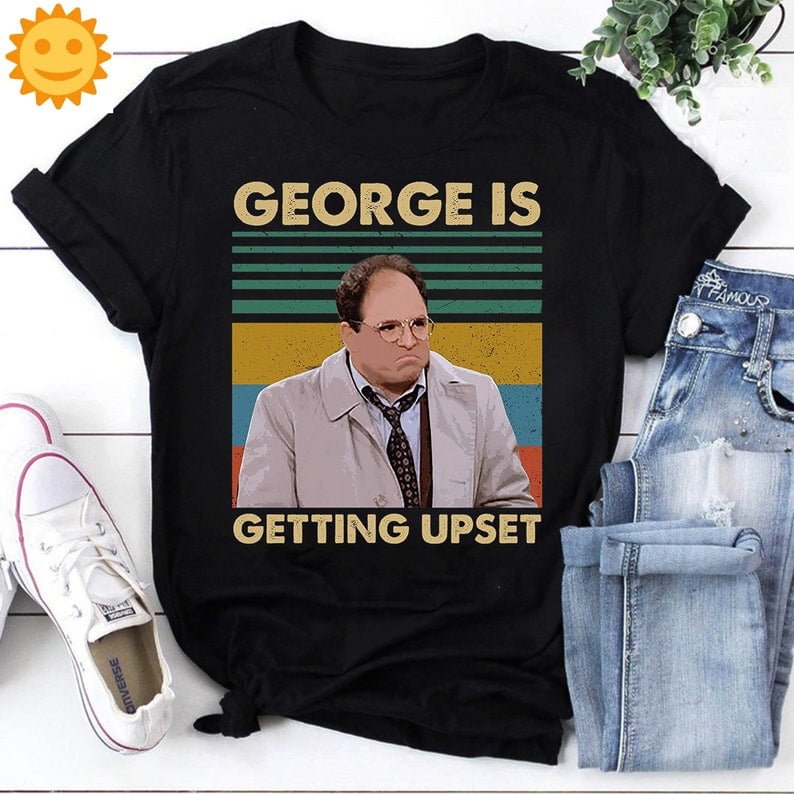 George Is Getting Upset Vintage T-Shirt, Seinfeld Shirt, George ...
