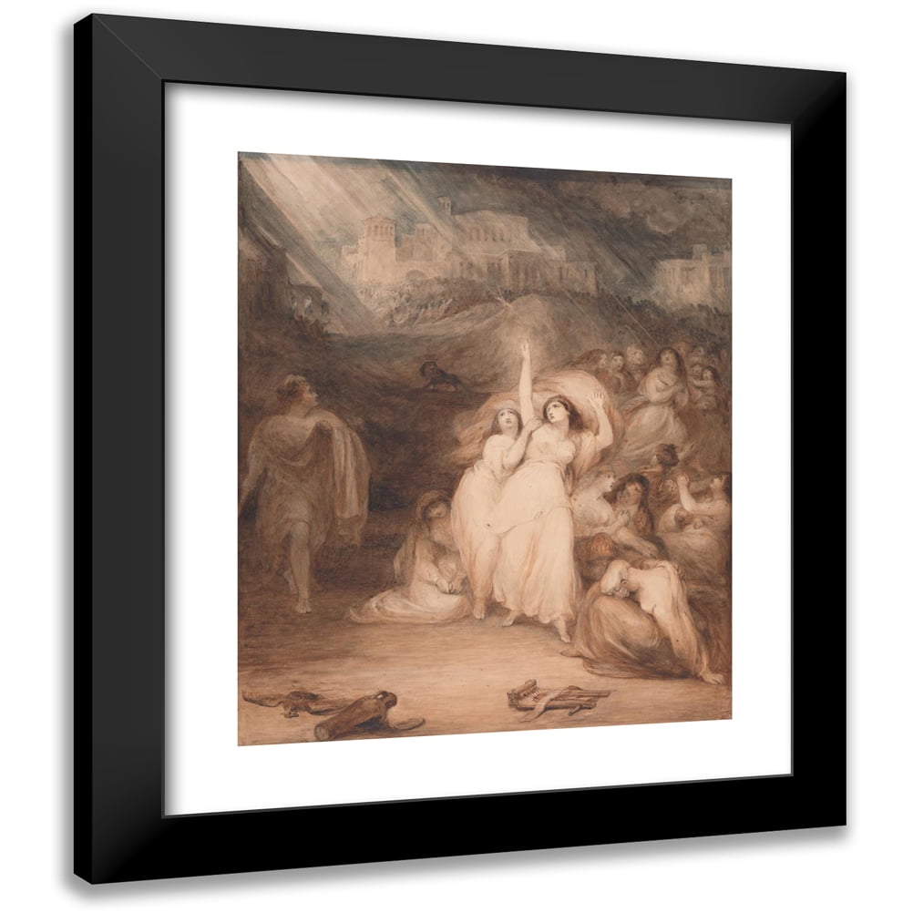 George Jones 15x18 Black Modern Framed Museum Art Print Titled ...