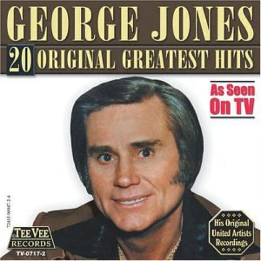 George Jones - 20 Original Greatest Hits - Country - CD - Walmart.com