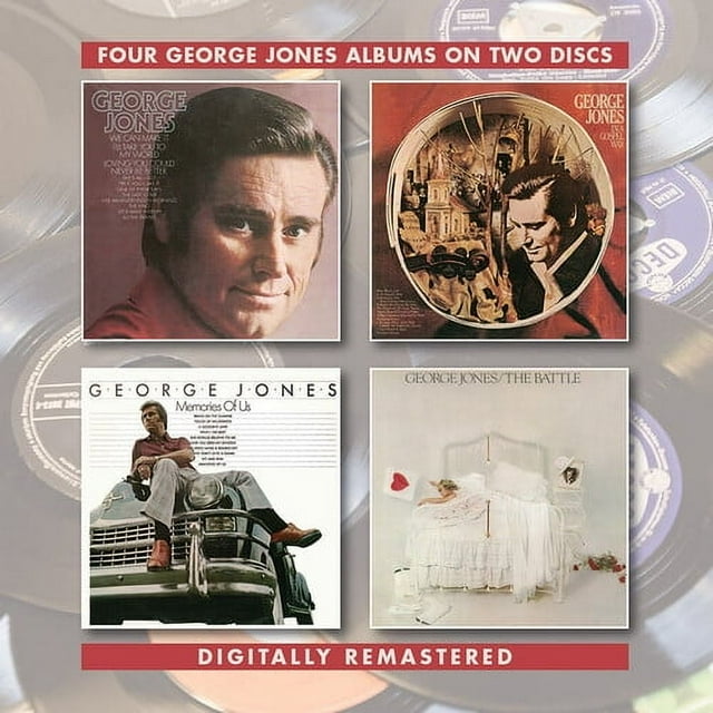George Jones - George Jones / In A Gospel Way / Memories Of Us / The ...
