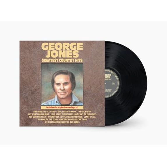 George Jones - Greatest Country Hits - Music & Performance - Vinyl ...