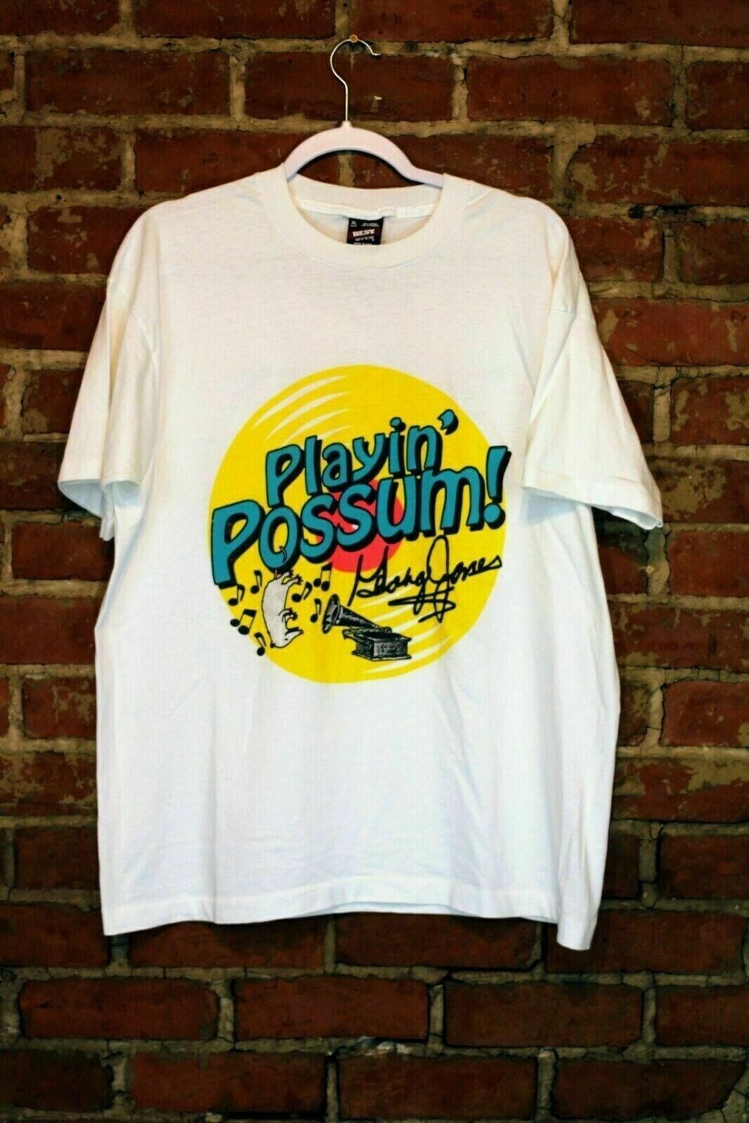 George Jones No Show Playin Possum Tour 90s T-shirt Reprint S-3XL ...