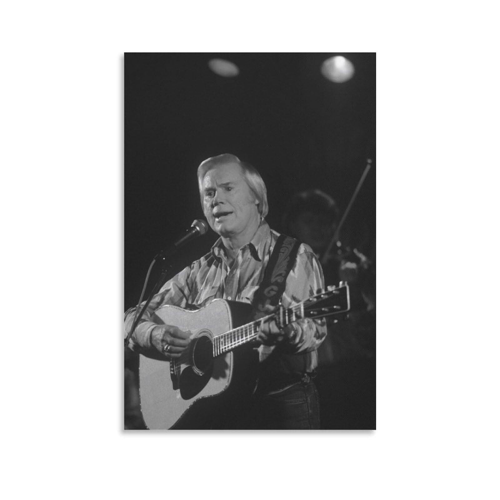 George Jones Poster Cover Gifts for Fans Poster Songwriter Musician ...