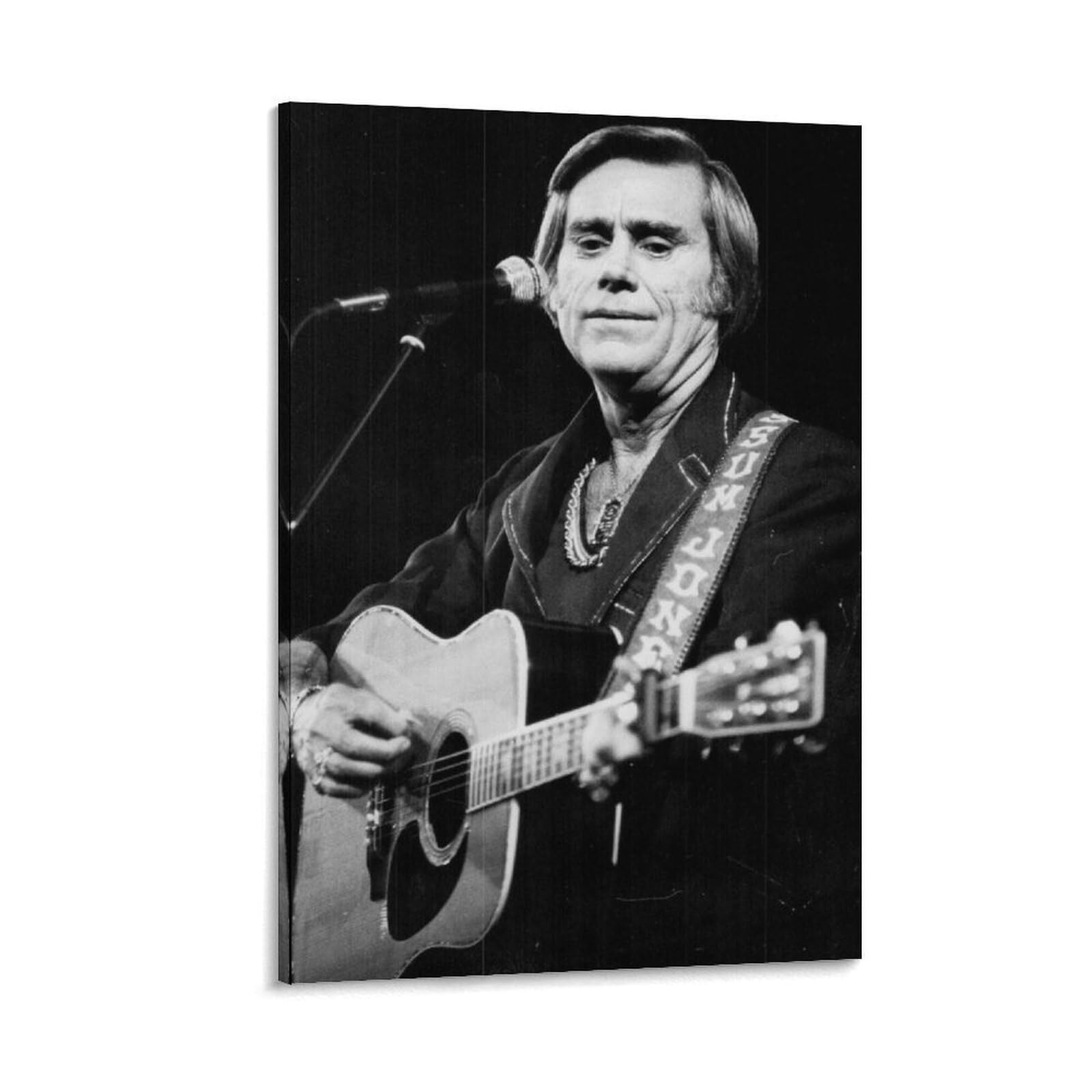 George Jones Poster Cover Poster Musician Singer Gifts for Fans ...