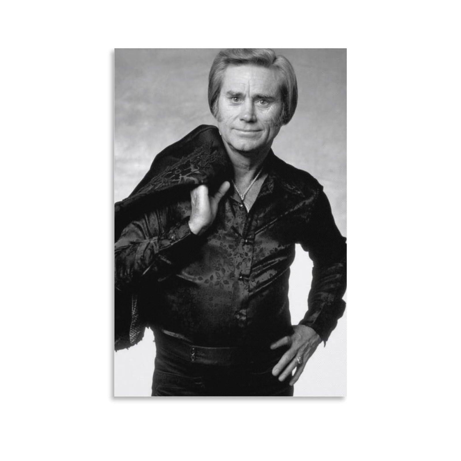 George Jones Poster Cover Poster Songwriter Musician Gifts for Fans ...