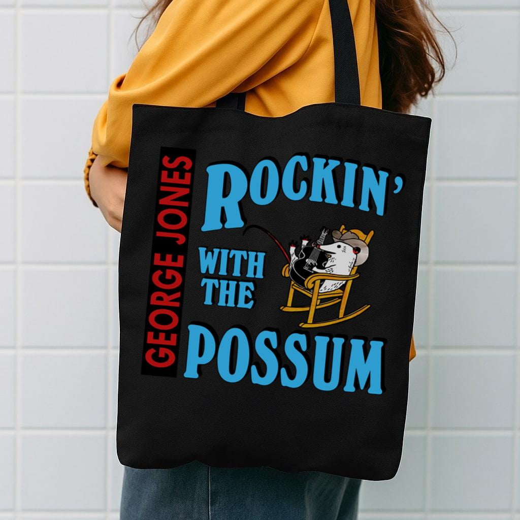 George Jones Rockin With The Possum T-Bag Men S- X1-TH51810 - Walmart.com