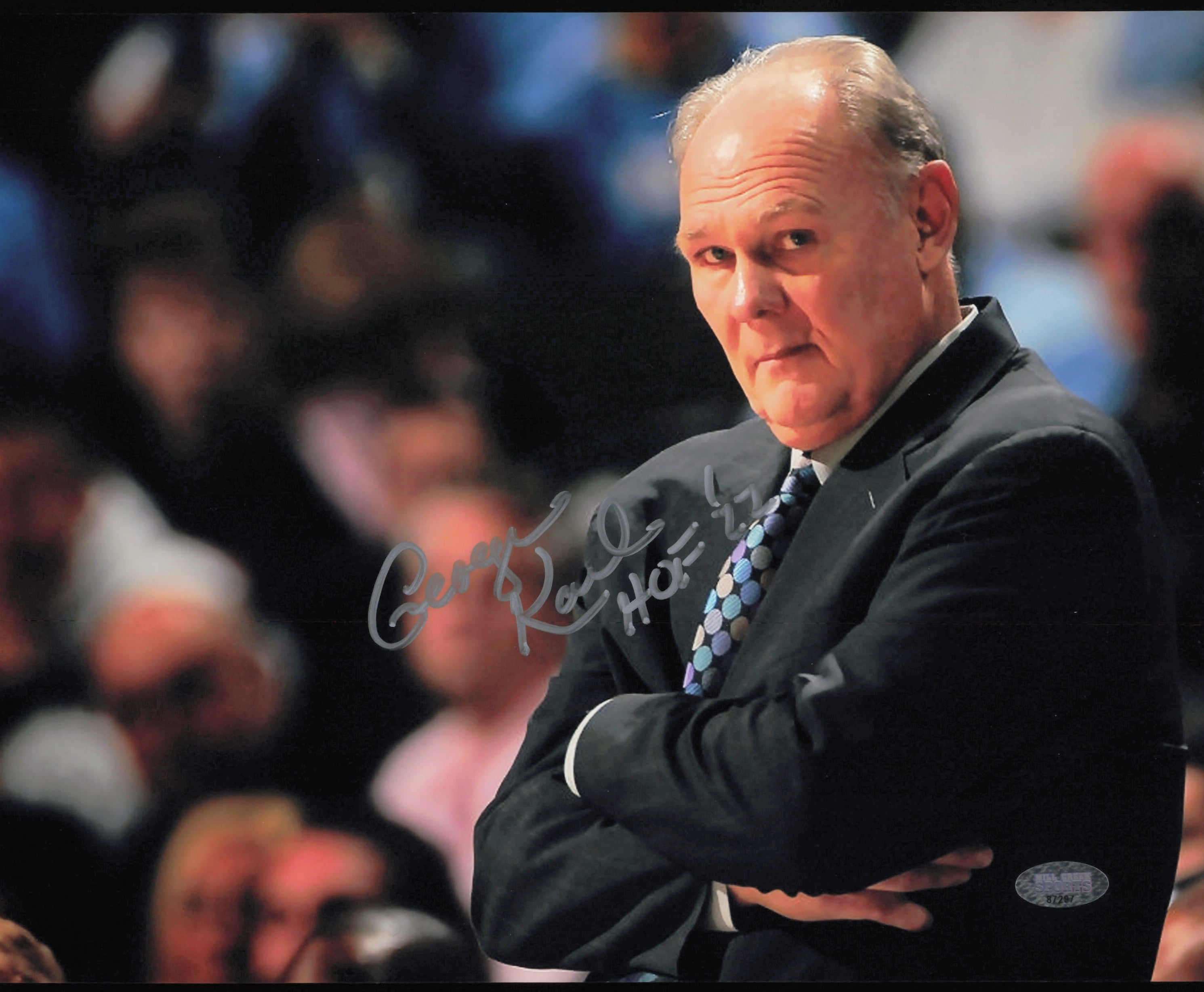 George Karl Autographed 8x10 Photo Seattle Supersonics MCS Holo #87297 ...