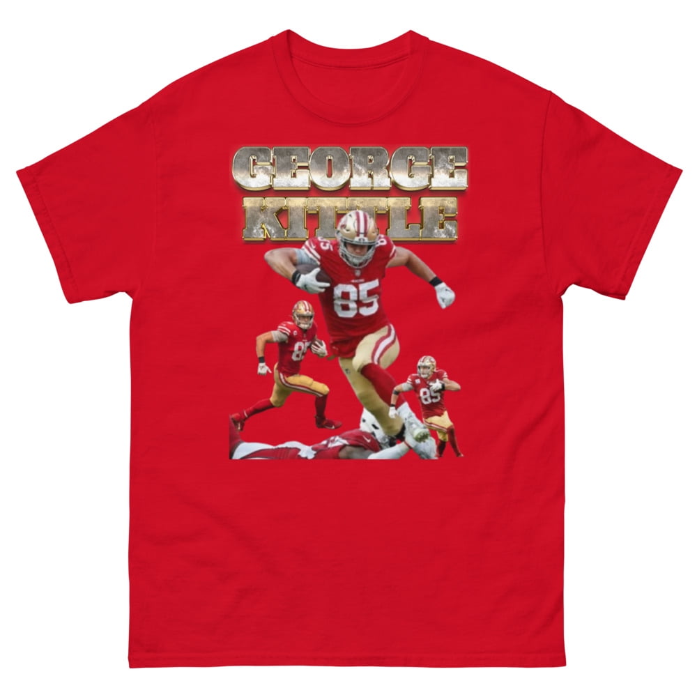 George Kittle Unisex classic tee (Red, M) - Walmart.com